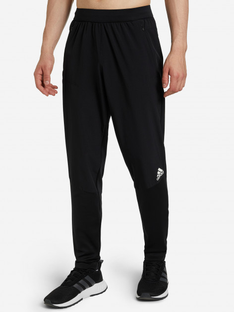 Брюки мужские adidas Training арт. HA6365 черный цвет — купить за 6699 ...