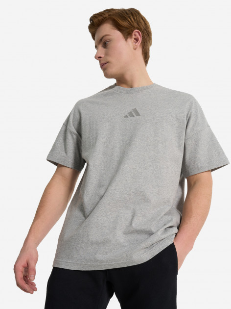Футболка мужская adidas арт. IY4138 серый цвет — купить за 2799 руб. со ...