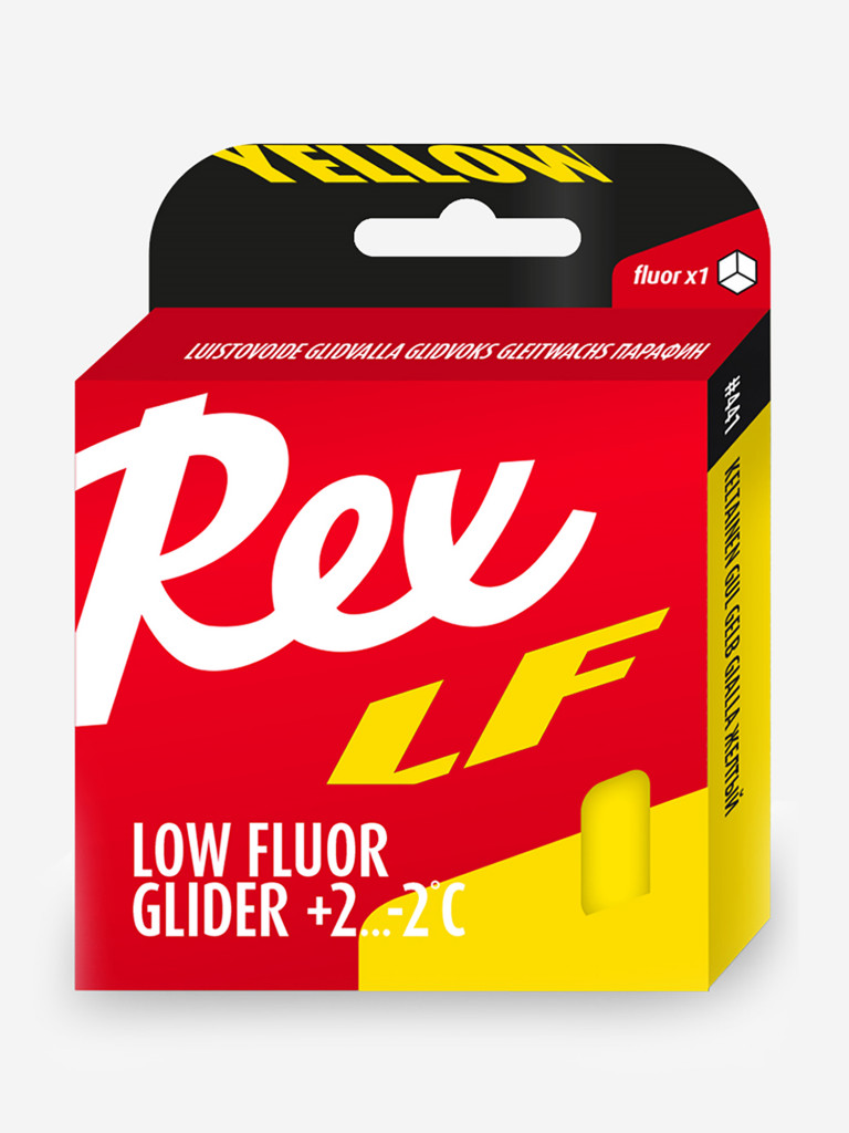 Низкофторовый парафин REX 441 желтый, +2С…-2C, 86 г желтый цвет ...