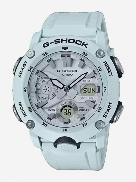 Наручные часы Casio G-SHOCK GA-2000S-7A белый цвет — купить за 11840 ...