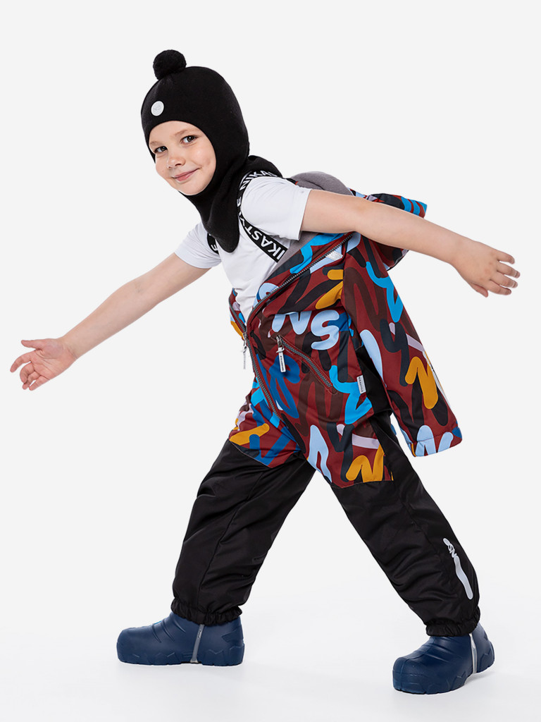 Комбинезон NIKASTYLE терракот/черный цвет — купить за 7290 руб. со скидкой 26 %, отзывы в ...