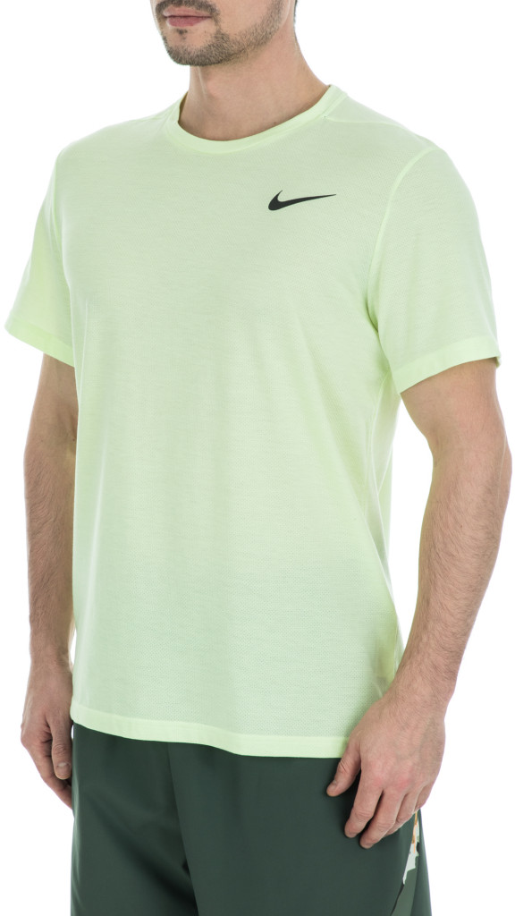 Футболка мужская Nike Breathe арт. AJ8002 жёлтый цвет — купить за 2519 ...