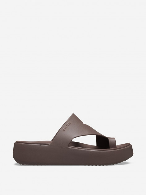 Сандалии женские Crocs Getaway Platform Toe Loop арт. 210834 серый цвет ...