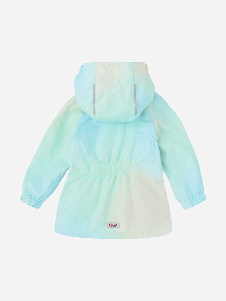 Ветровка для девочки Oldos мятный/желтый цвет — купить за 5999 руб. со скидкой 15 %, отзывы в ...