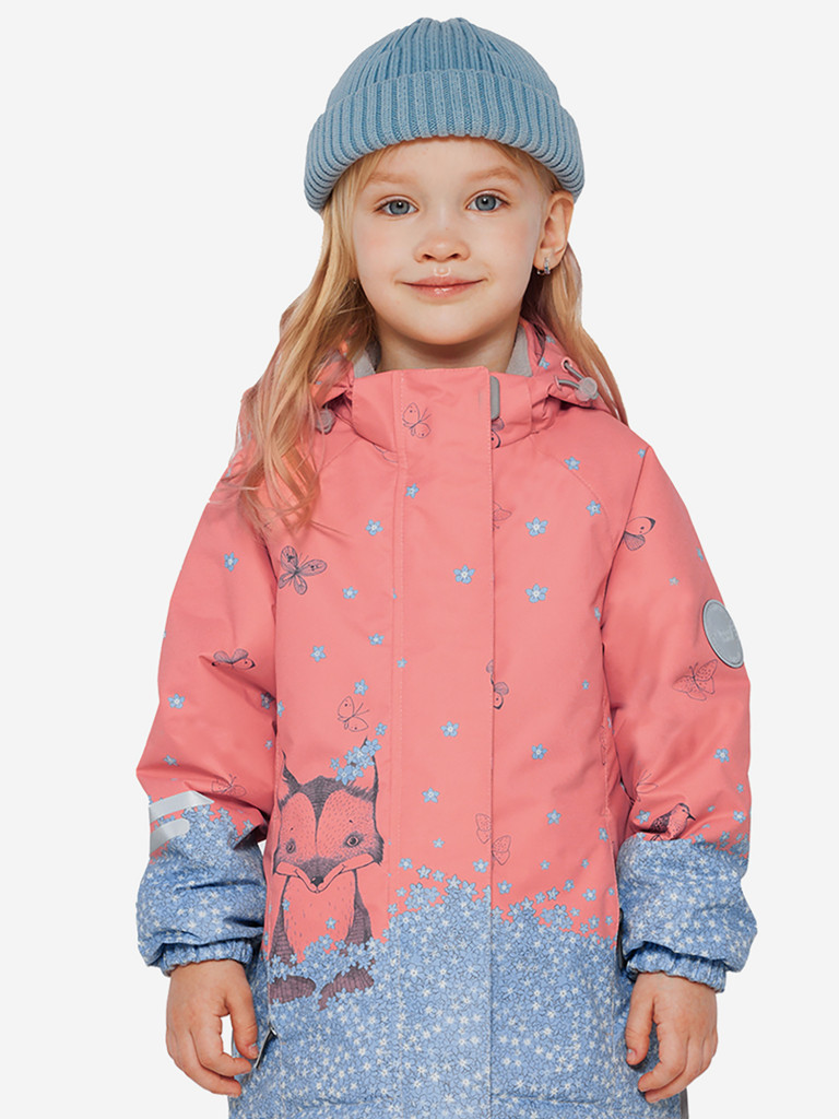 Куртка детская утепленная Oldos светло-коралловый цвет — купить за 11465 руб., отзывы в интернет ...