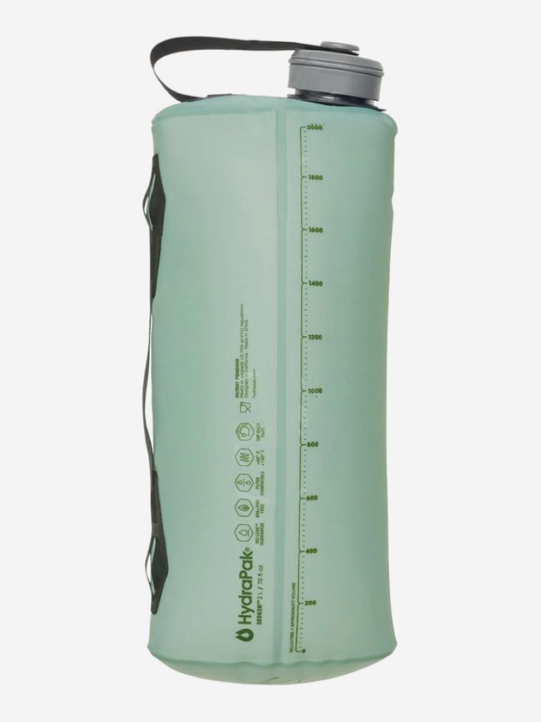 Мягкая канистра для воды HYDRAPAK Seeker 2L арт. A822S зеленый цвет — купить за 2151 руб. со ...