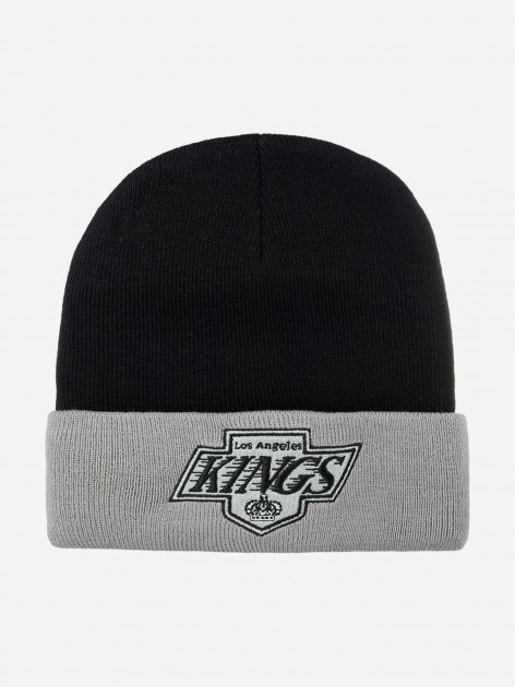 Шапка с отворотом MITCHELL NESS MN-NHL-EU174-LAKING-BLK Los Angeles ...