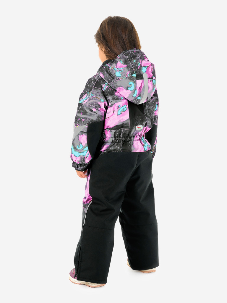 Комбинезон утепленный для девочек Oldos! арт. AOAW23OV2T105 угольный цвет — купить за 2879 руб ...