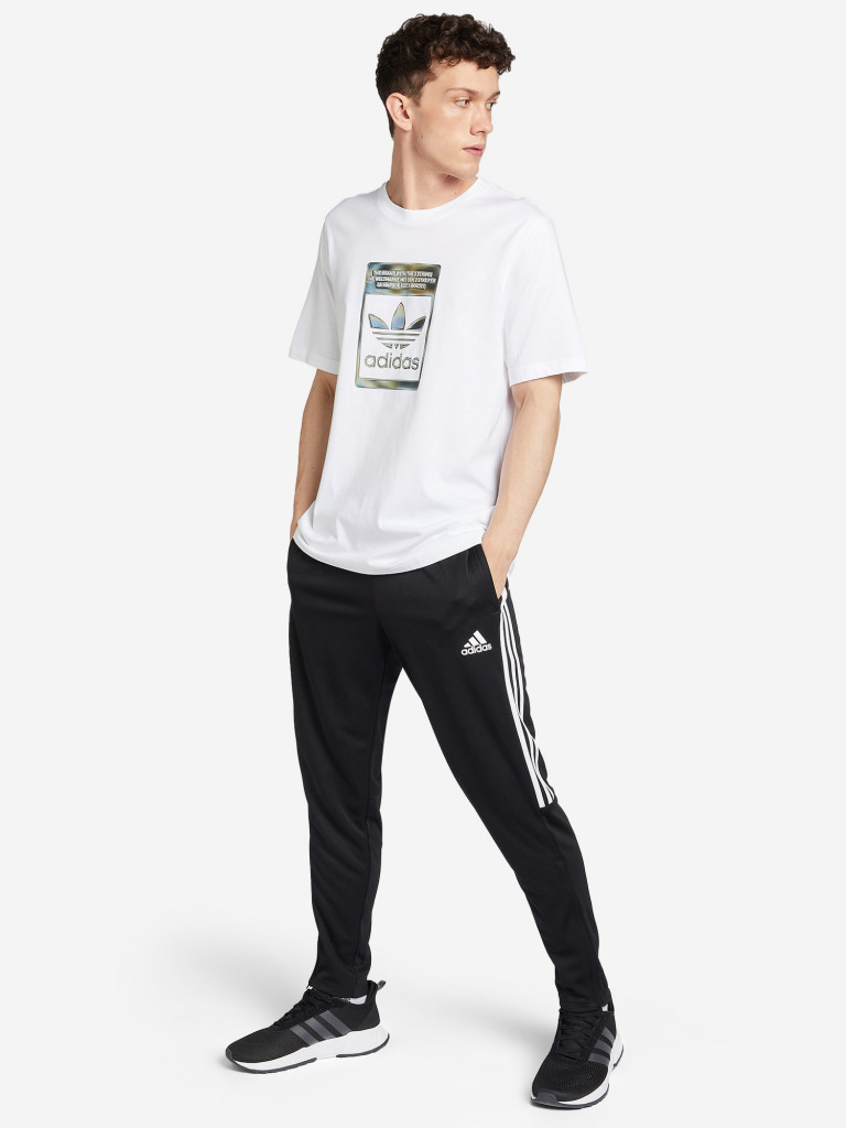 Брюки мужские adidas Sereno арт. H28909 черный цвет — купить за 3499 ...