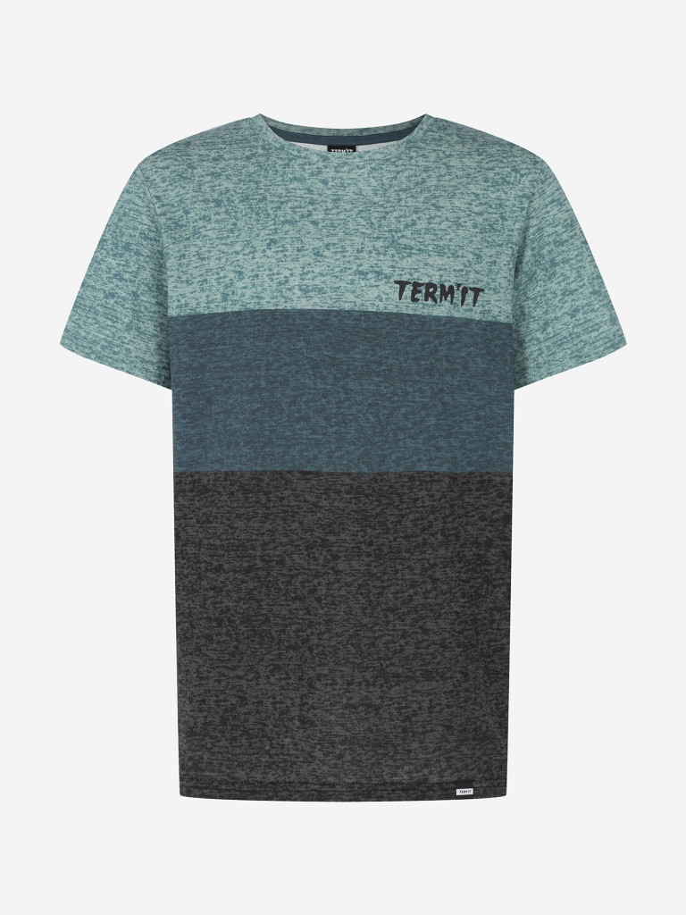 Футболка для мальчиков Termit арт. 135084 черный/зеленый цвет — купить за 599 руб. со скидкой 50 ...