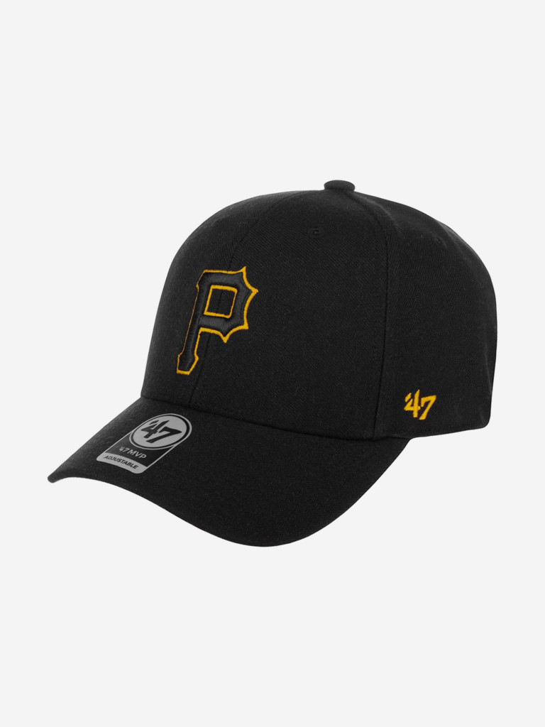 Бейсболка 47 BRAND B-MVP20WBV Pittsburgh Pirates MLB черный цвет ...