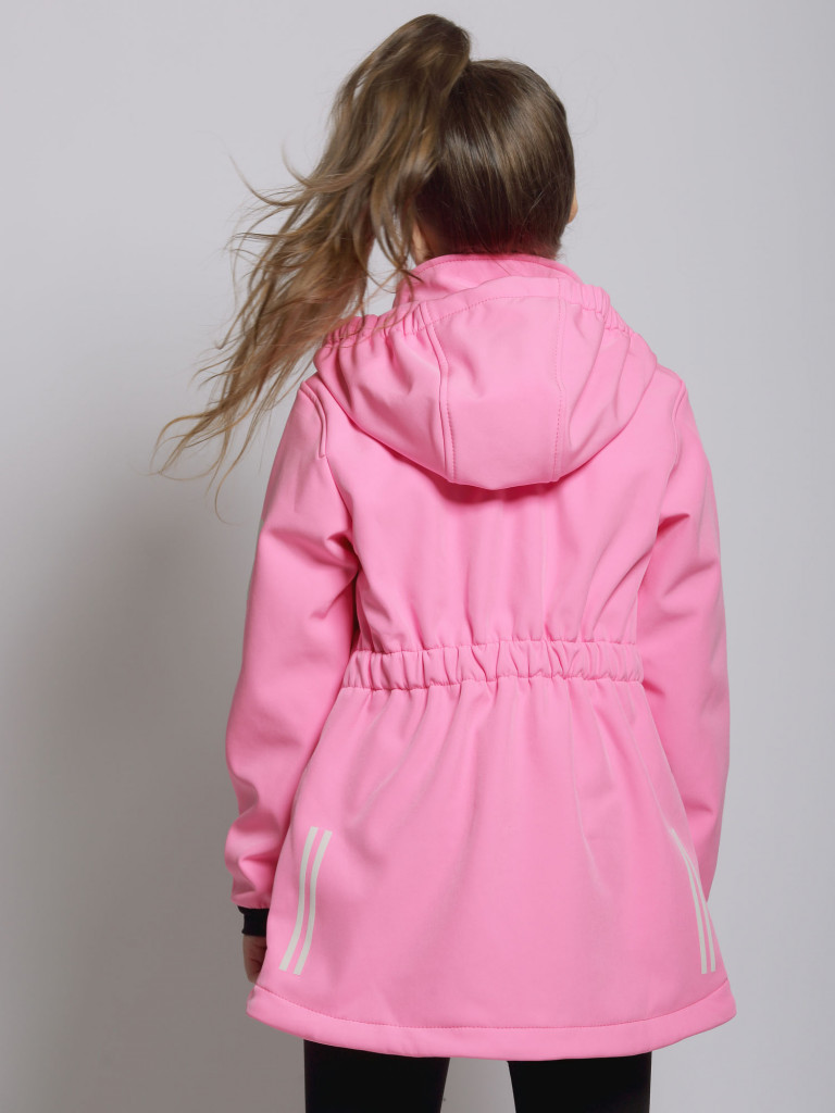 Ветровка Софтшелл SoftShell для девочки Artel арт. 61019 н.розовый цвет — купить за 3205 руб. со ...