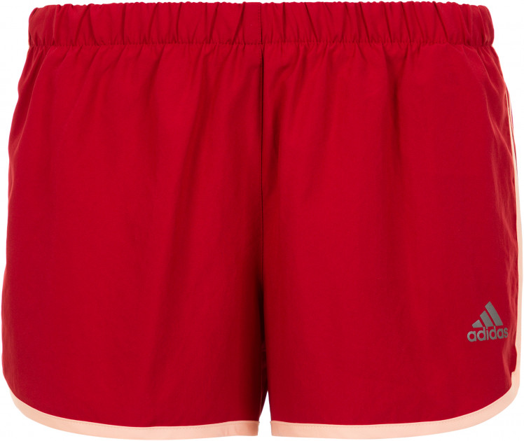 Шорты женские adidas Marathon 20 арт. DZ2281 красный цвет — купить за ...