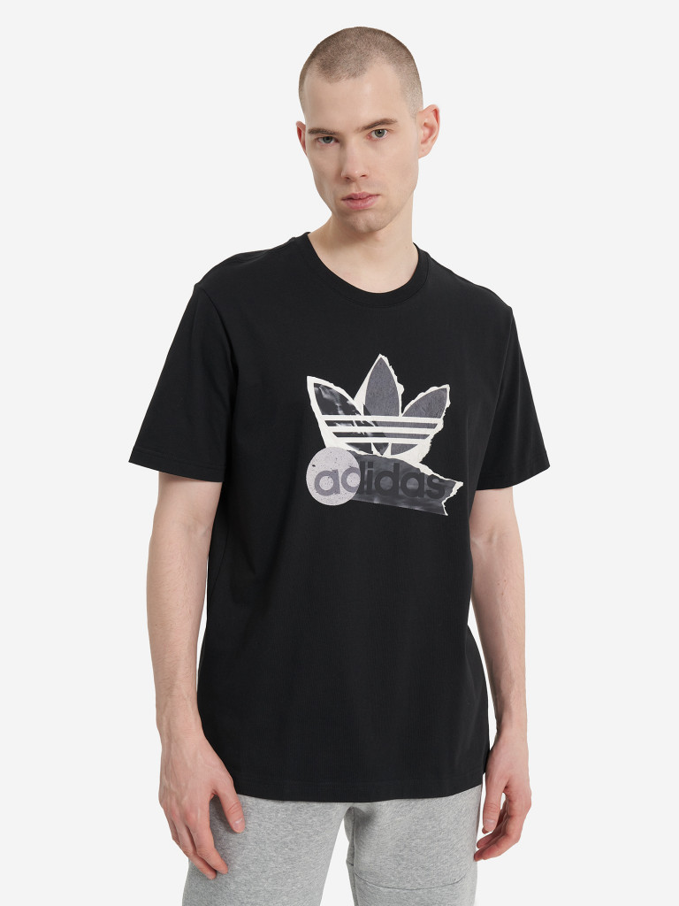 Футболка мужская adidas Fashion арт. IZ2588 черный цвет — купить за ...