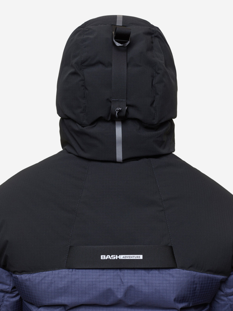 Пуховик мужской Bask Signal арт. 20230 синий/черный цвет — купить за ...