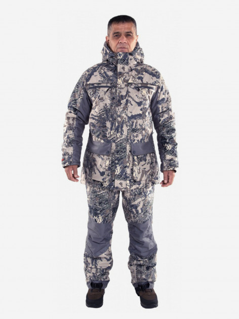 Костюм мужской охотничий FINNHUNT Nordic Open Camo серый/бежевый ...