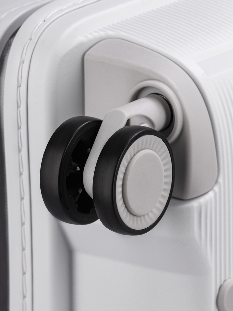 Чемодан Robinzon белый цвет — купить за 11495 руб. со скидкой 45 %, отзывы в интернет-магазине ...