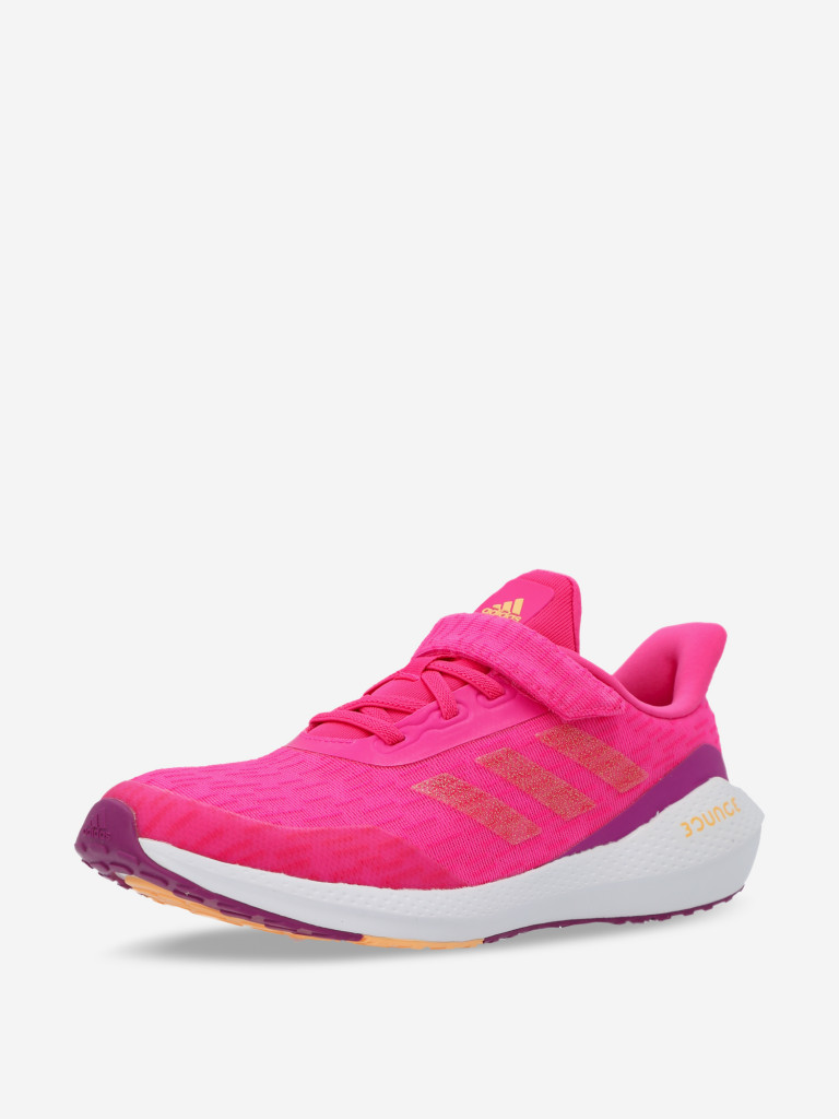 Кроссовки для девочек adidas EQ21 RUN EL K арт. GY2744 розовый ...