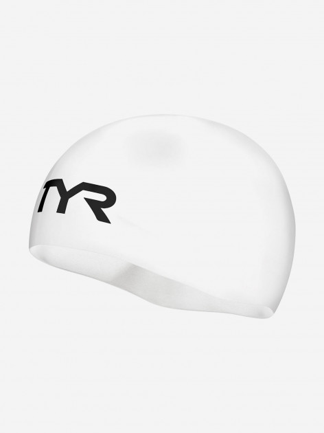 Шапочка для плавания TYR Competitor Racing Cap белый цвет — купить за ...