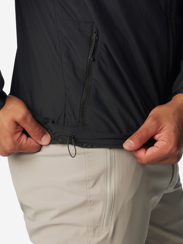 Ветровка мужская Columbia Loop Trail II Windbreaker арт. 2071231 черный ...