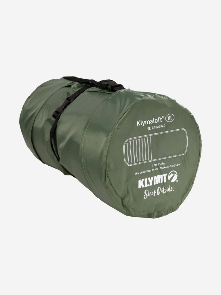 Надувной коврик KLYMIT Klymaloft Extra Large арт. 06KLGR01D зеленый цвет — купить за 20610 руб ...