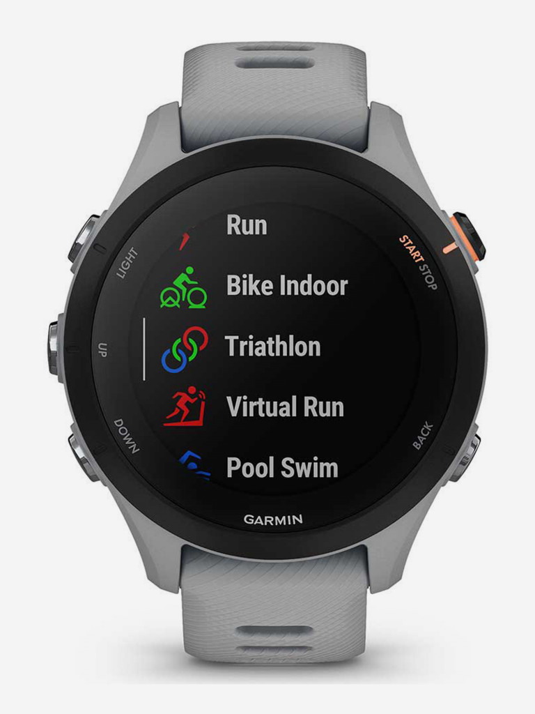 Спортивные часы Garmin Forerunner 255S Powder Grey со светло-серым ...