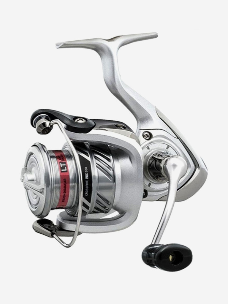 Катушка безынерционная Daiwa 20 Crossfire LT 2500 серебряный/красный ...
