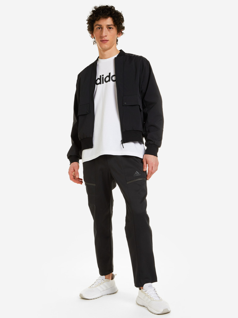 Ветровка мужская adidas арт. H40231 черный цвет — купить за 3249 руб ...