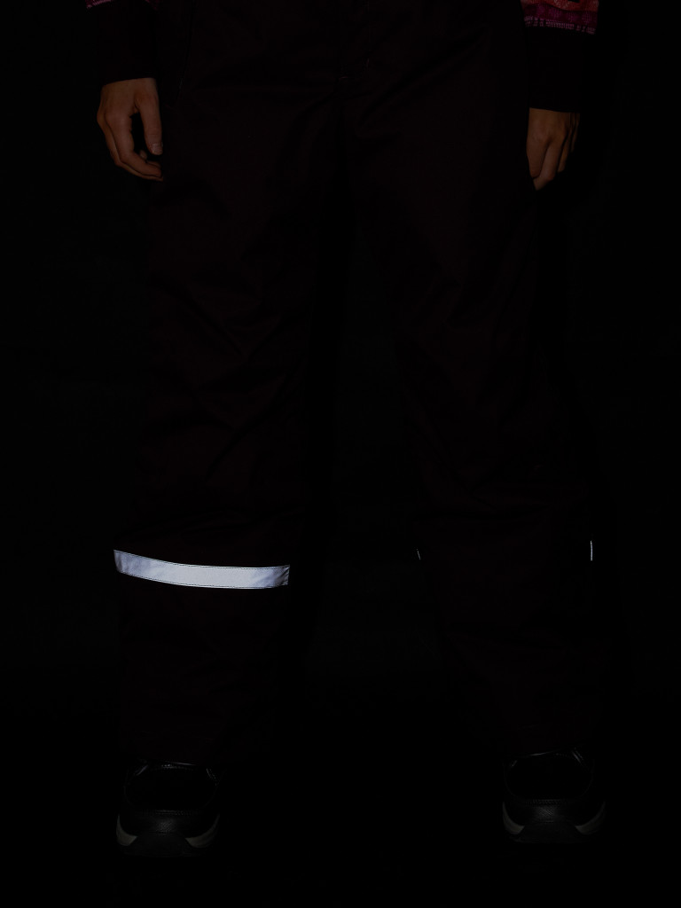 Брюки утепленные для девочек Reima Tuokio арт. 5100156A бордовый цвет ...