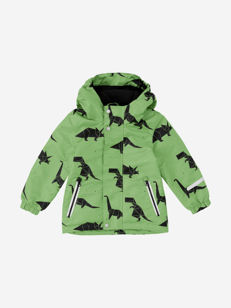 Куртка утепленная для мальчика Oldos папортниковый цвет — купить за 6499 руб. со скидкой 16 % ...