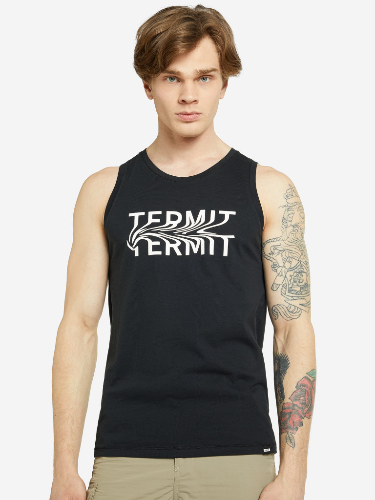 Майка мужская Termit арт. 121473 чёрный цвет — купить за 209 руб. со скидкой 70 %, отзывы в ...
