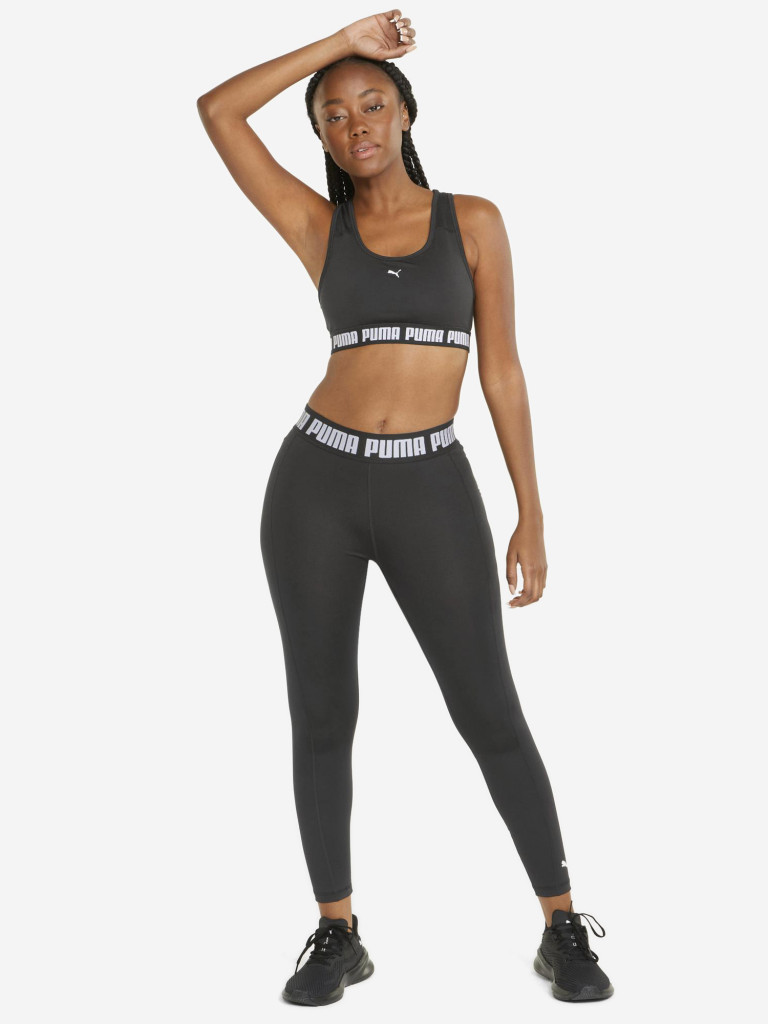 Топ бра спортивный PUMA Mid арт. 521598 черный цвет — купить за 959 руб. со скидкой 70 %, отзывы ...