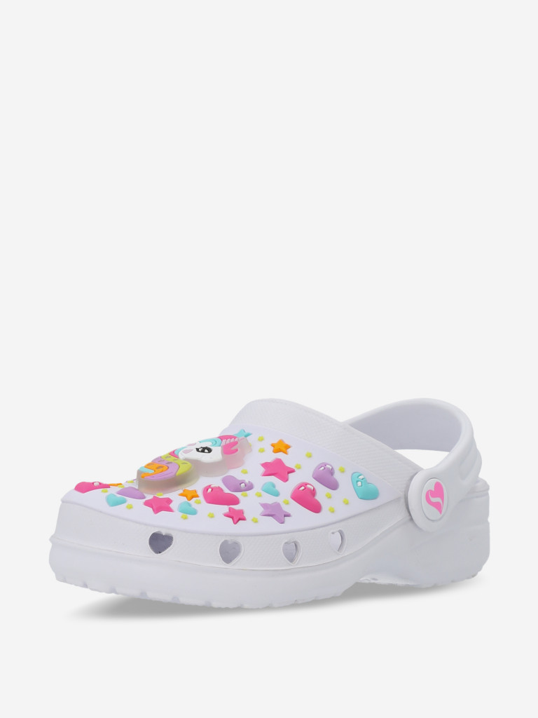 Сабо для девочек Skechers Heart Charmer арт. 308016L белый цвет ...