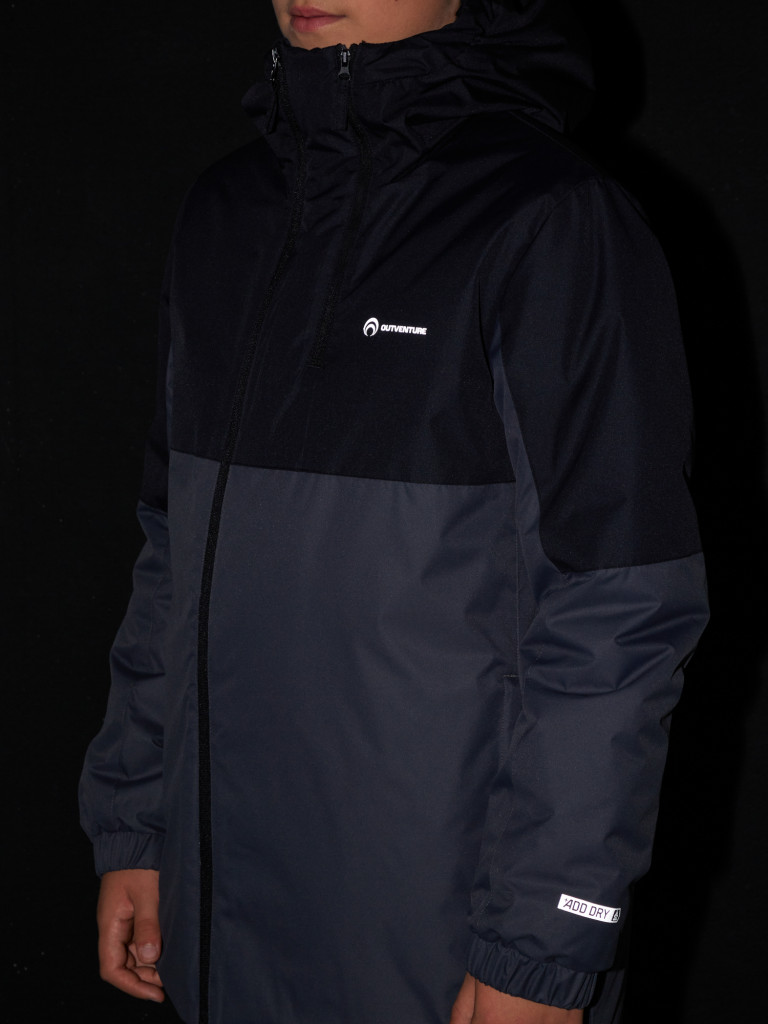 Куртка утепленная для мальчиков Outventure арт. 124490 серый/черный ...