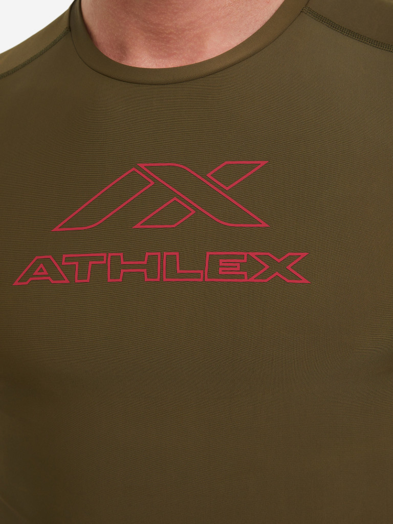 Футболка мужская Athlex Powerlift арт. 125445 милитари цвет — купить за 919 руб. со скидкой 60 % ...