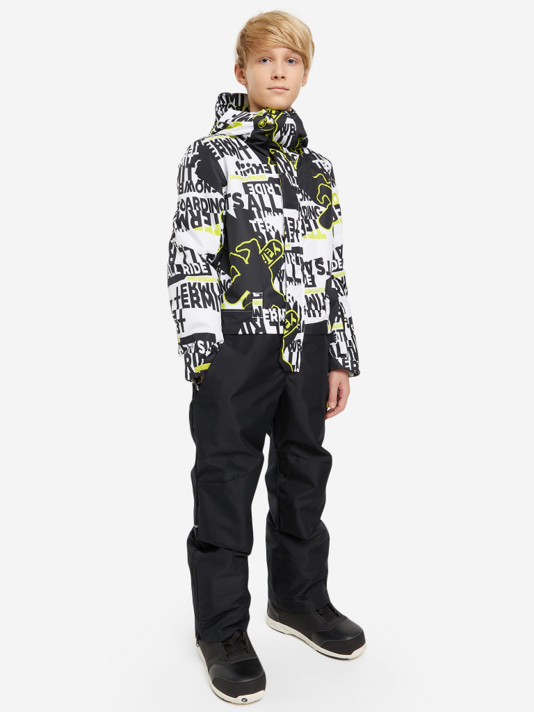 Комбинезон для мальчиков Termit арт. 124607 черный/белый цвет — купить за 2849 руб. со скидкой ...
