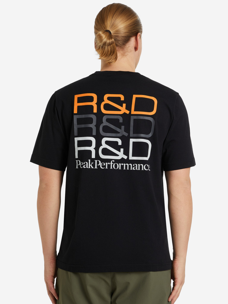 Футболка мужская Peak Performance R&D Scale Print арт. G78269020 черный ...