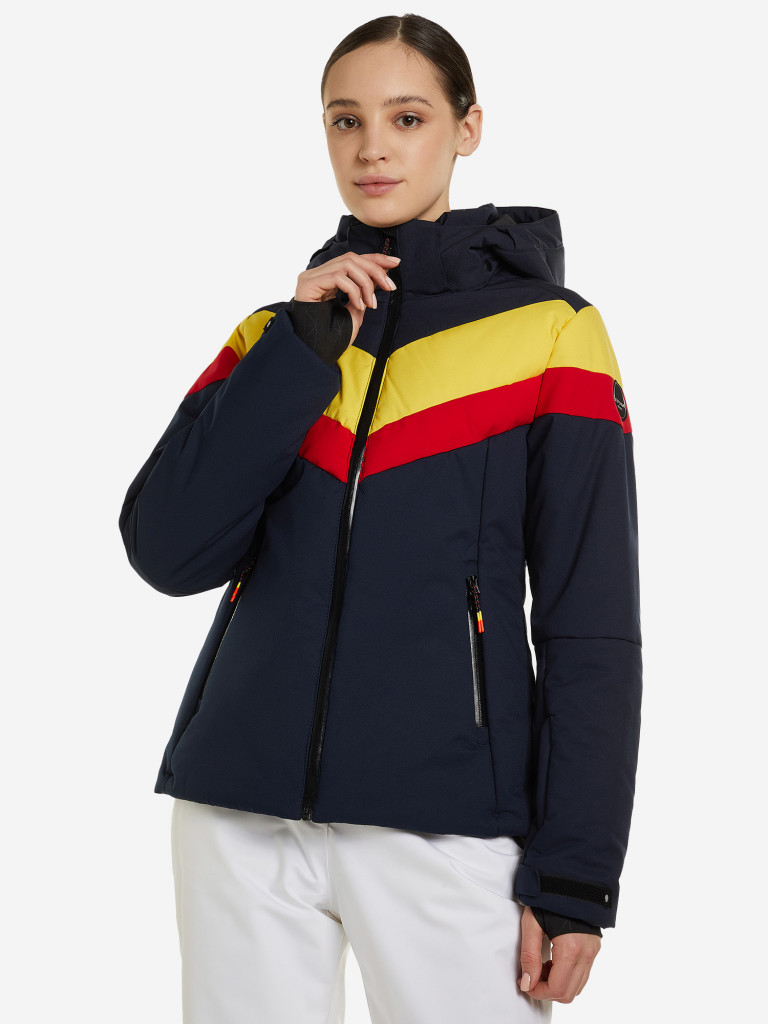 Пуховик женский IcePeak Electra арт. 253203599IXV синий цвет — купить за 11299 руб. со скидкой ...