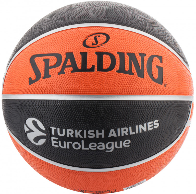 Мяч баскетбольный Spalding TF-150 Euroleague арт. 73-985Z черный цвет ...