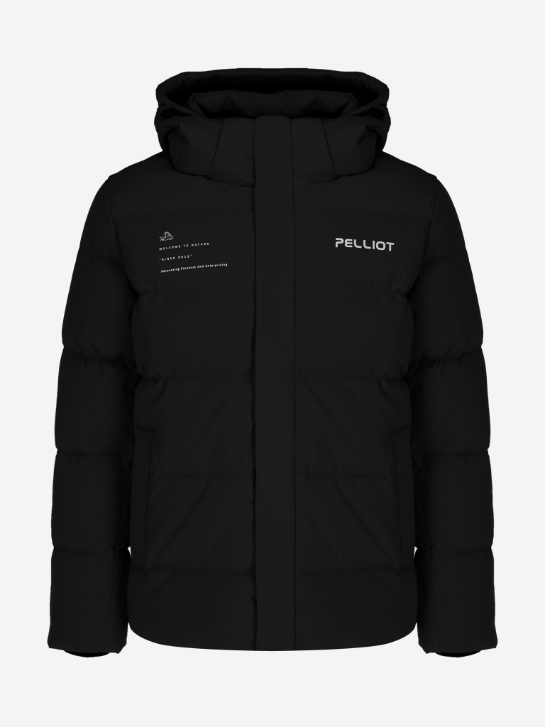 Пуховик мужской Pelliot арт. 11240821 черный цвет — купить за 9149 руб. со скидкой 70 %, отзывы ...