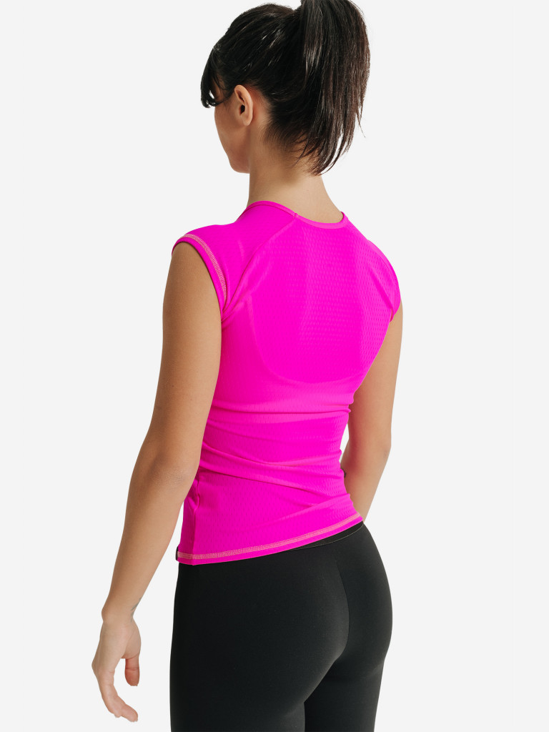 Футболка спортивная женская Forstrong Basic Pro Розовый цвет — купить за 1750 руб. со скидкой 24 ...