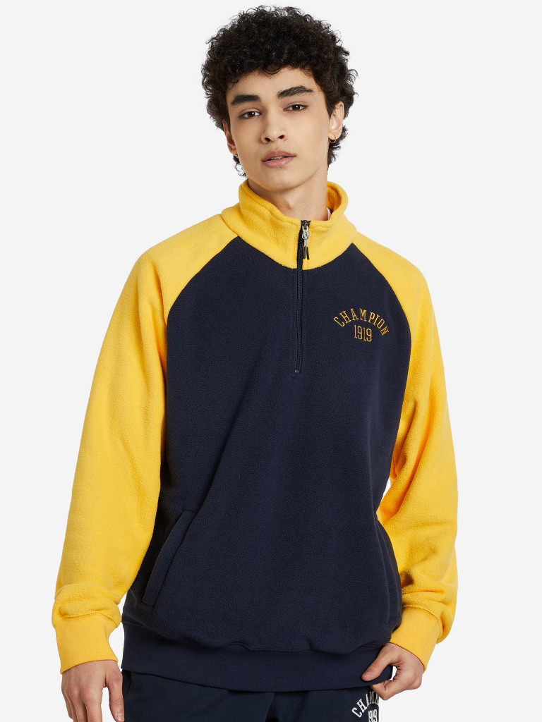 Толстовка мужская Champion арт. 216722 синий цвет — купить за 4689 руб ...