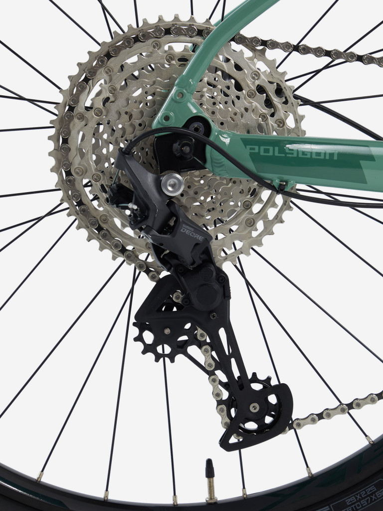 Велосипед горный Polygon Xtrada 6 29" арт. AIBPX29X6D черный/зеленый цвет — купить за 89999 руб ...