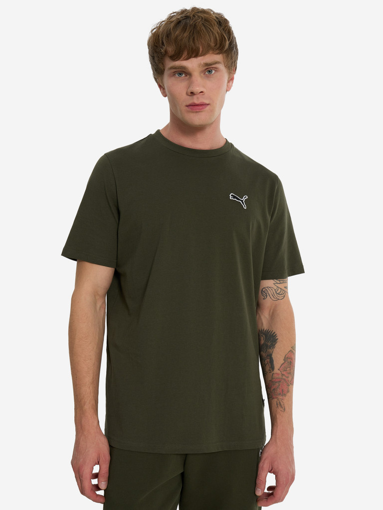 Футболка мужская PUMA арт. 675977 оливковый цвет — купить за 1199 руб ...