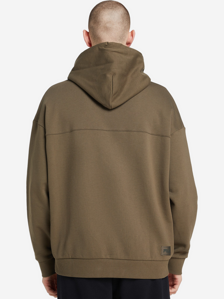 Худи мужское FILA арт. 125607 хаки цвет — купить за 1889 руб. со ...