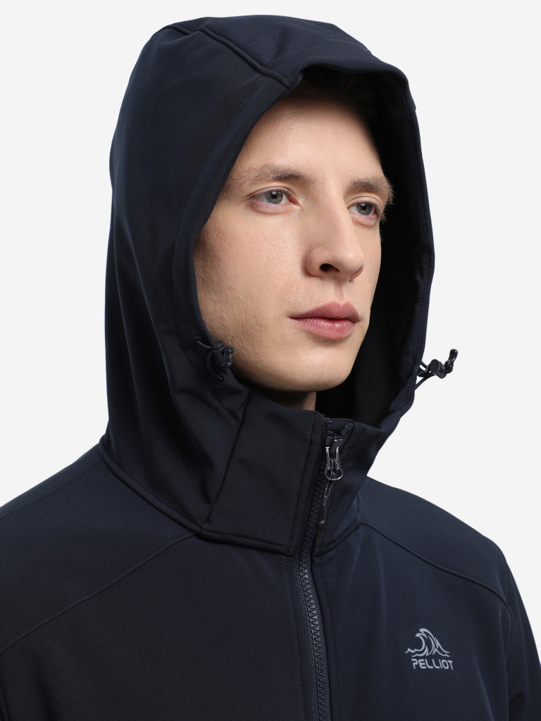 Куртка софтшелл мужская Pelliot арт. 11230601 синий цвет — купить за 2699 руб. со скидкой 70 % ...