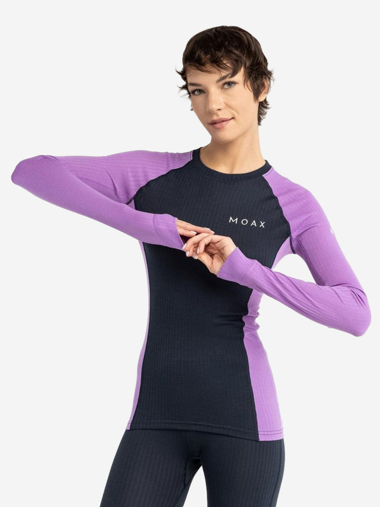 Термофутболка MOAXSPORT Race LS виноградный цвет — купить за 3490 руб., отзывы в интернет ...