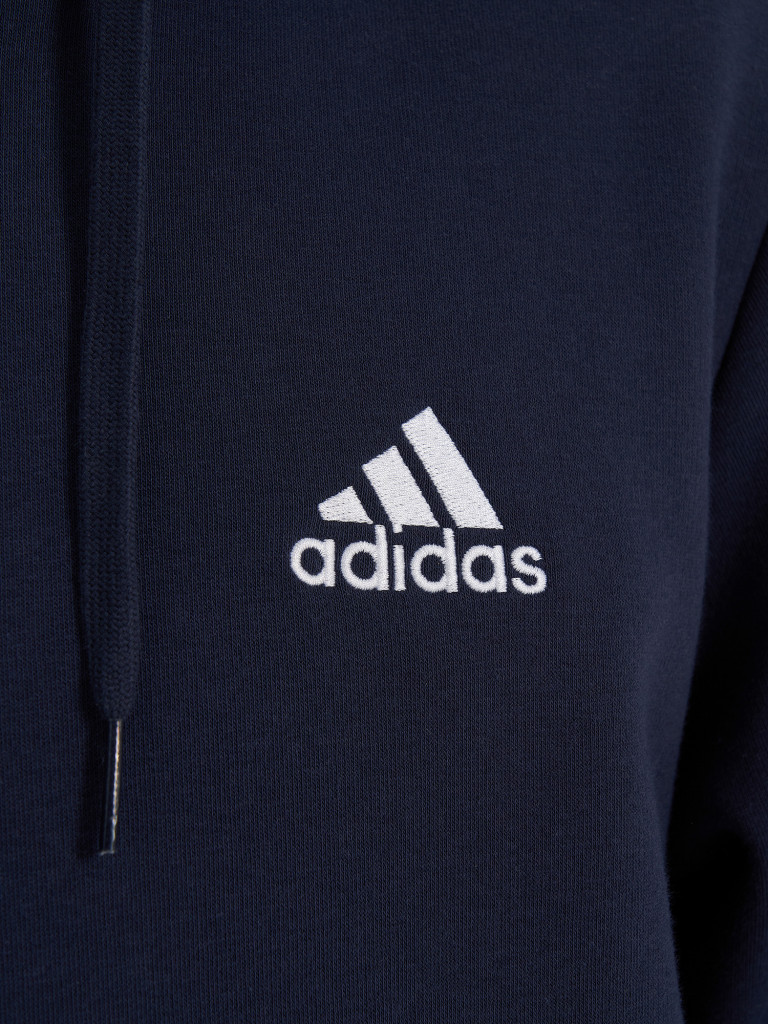 Худи мужское adidas Feelcozy арт. H12216 синий цвет — купить за 3249 ...