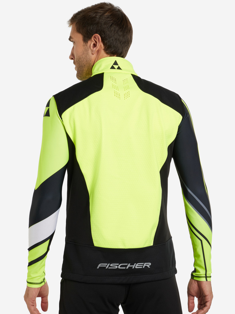 Жилет для беговых лыж мужской Fischer Softshell Warm арт. GR8119 черный ...