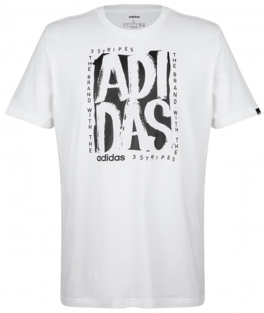 Футболка мужская adidas Stamp арт. FM6243 белый цвет — купить за 999 ...